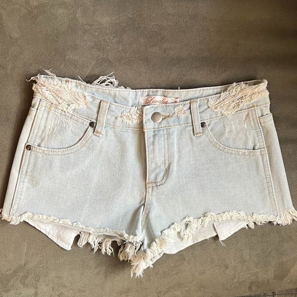 Luvalot | Shorts | Ripped Short Shorts From Australia | Poshmark